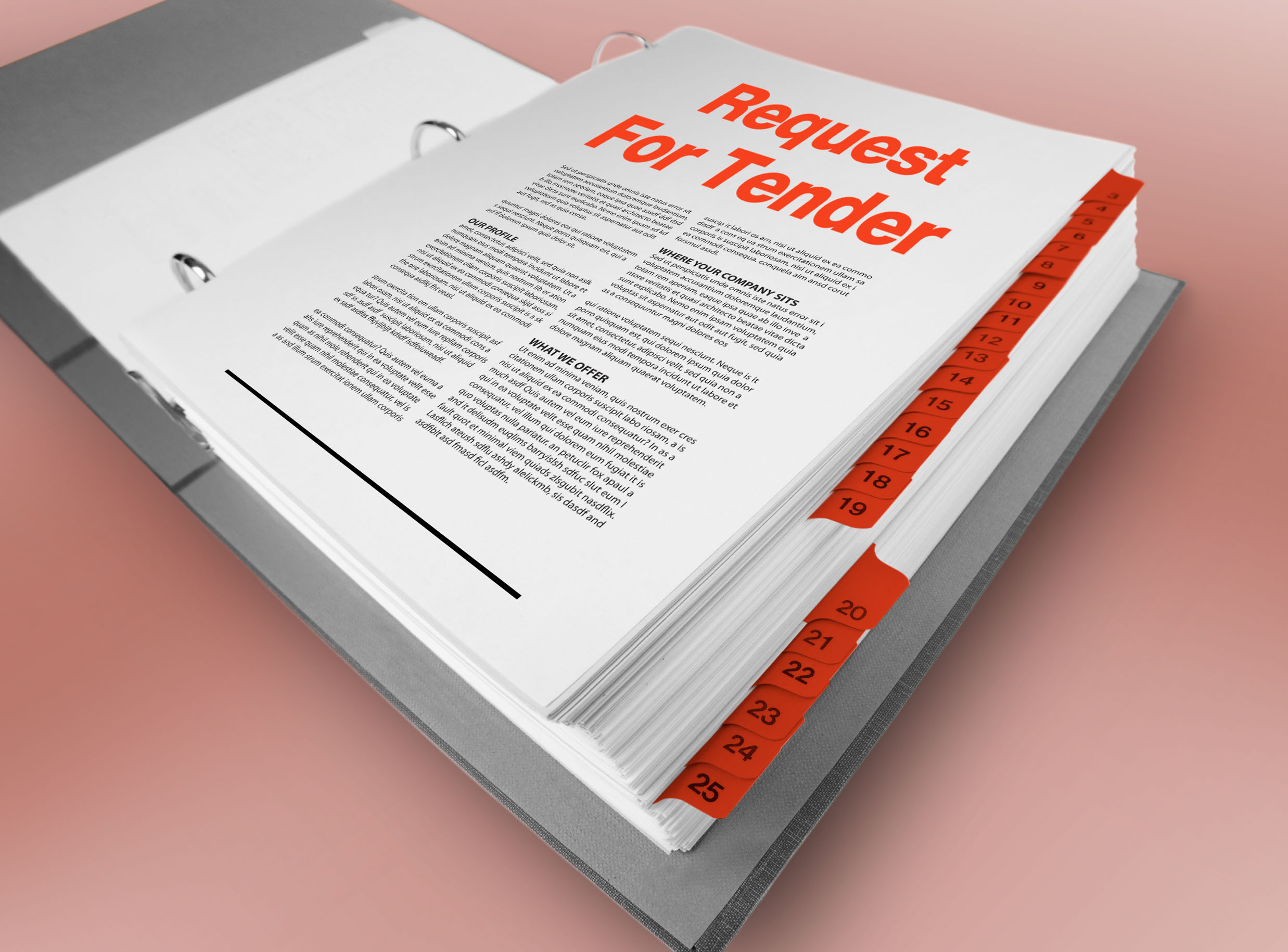 Awarded Tenders